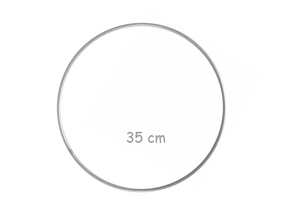 Metallring 3mm silber ø 35 cm | Online Shop mit ♥ Mein Wollstudio