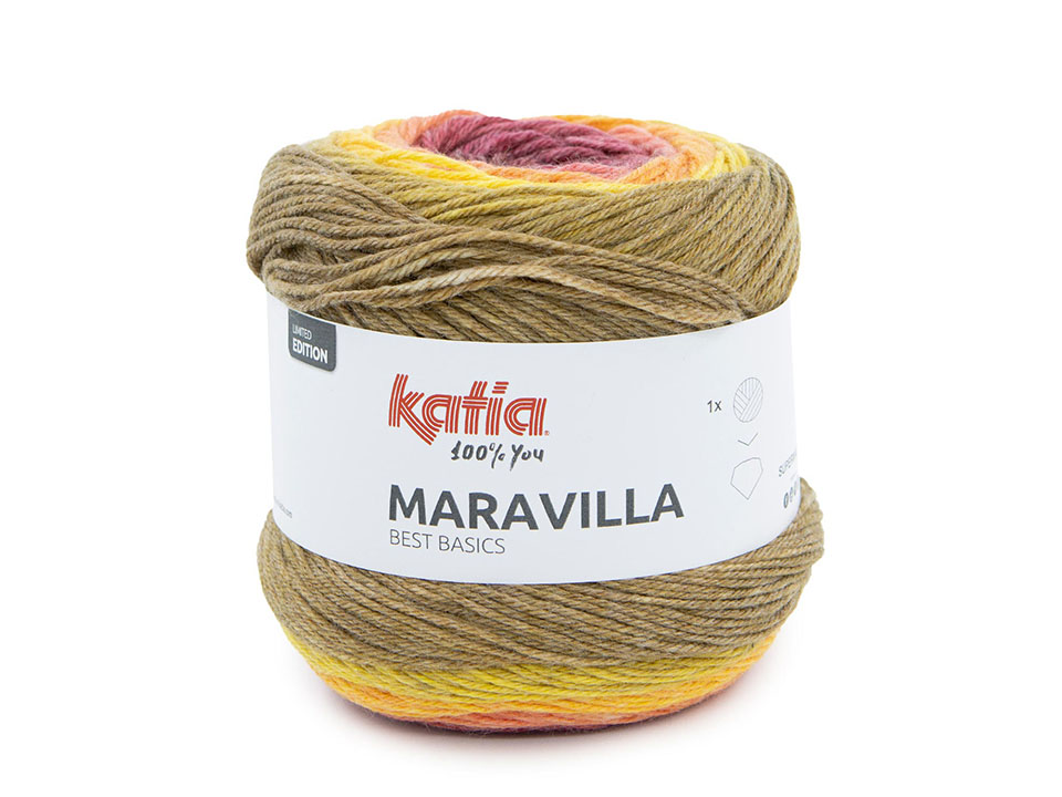 Katia Maravilla Farbe 502 rot-orange-ocker | Online Shop mit ♥ Mein ...